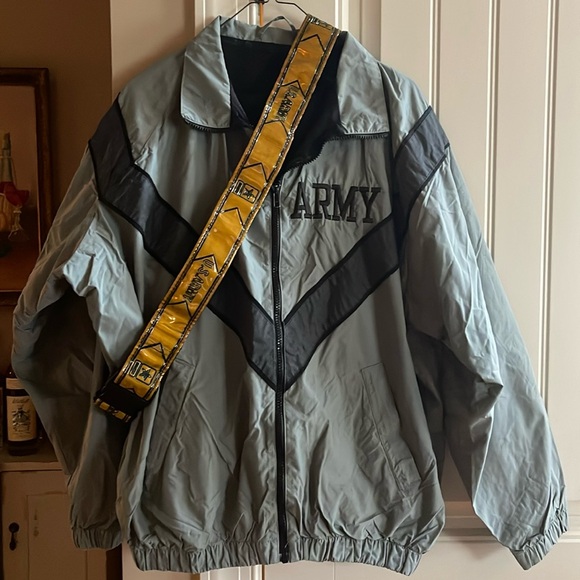 Other | Us Army Pt Uniform Jacket Pants And Reflective Belt | Poshmark